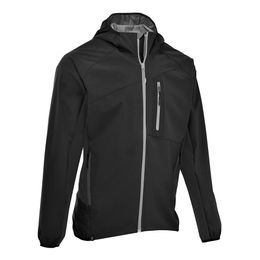 Maul Sport Softshelljacke "Achenkopf Ultra" in Schwarz/ Anthrazit - 56% | Gr&ouml;&szlig;e 62 | Herren-outdoorjacken