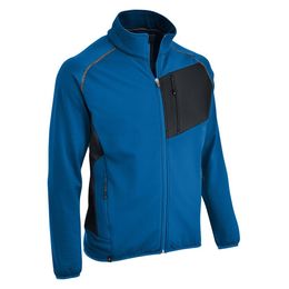 Maul Sport Fleecejacke "S&auml;ntis" in Blau/ Schwarz - 54% | Gr&ouml;&szlig;e 60 | Herren-pullover-sport