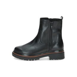 Caprice Leder-Boots in Schwarz - 44% | Gr&ouml;&szlig;e 40 | Damen-stiefel