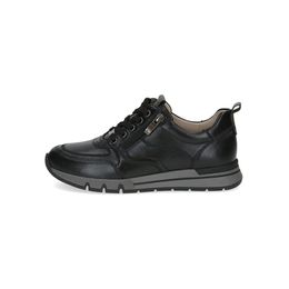Caprice Leder-Sneakers in Schwarz - 25% | Gr&ouml;&szlig;e 42 | Damen-sneakers