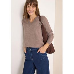 Cecil Pullover in Hellbraun - 24% | Gr&ouml;&szlig;e M | Damen-pullover-cardigans