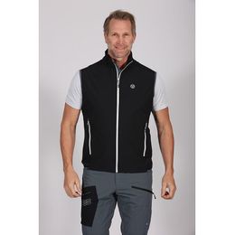 Maul Sport Softshellweste "Achensee" in Schwarz - 51% | Gr&ouml;&szlig;e 60 | Herren-outdoorjacken
