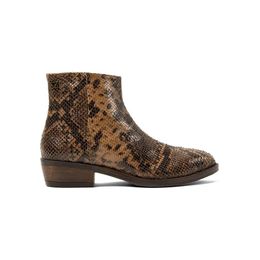 Lazamani Leder-Boots in Hellbraun - 44% | Größe 37 | Damen-stiefel
