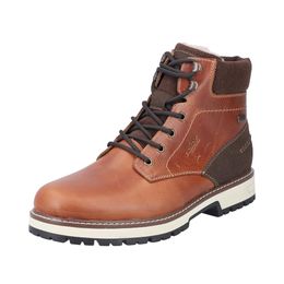 Rieker Schn&uuml;rboots Herren Gr&ouml;&szlig;e 45 braun / kastanienbraun