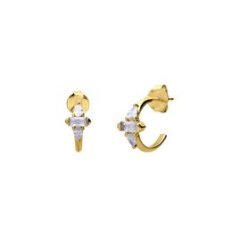Lucardi Earrings female Gold size Onesize