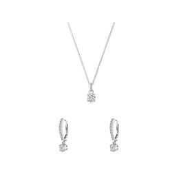 Lucardi Jewelry Set 'Klassisch' female Silver size 45