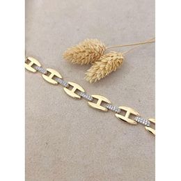 Nakkash Vergold. Armkette mit Edelsteinen - 64% | Schmuck