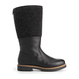 TRAVELIN' Leder-Stiefel "Skive" in Schwarz - 51% | Gr&ouml;&szlig;e 39 | Damen-stiefel