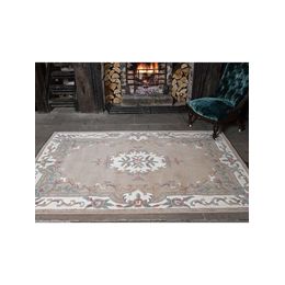 Flair Rugs Woll-Teppich in Grau/ Bunt - 49% | Gr&ouml;&szlig;e 75x150 cm |