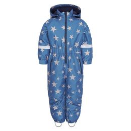 HULABALU Schneeanzug "X-Stars" in Blau - 71% | Gr&ouml;&szlig;e 104 | Kinderhosen