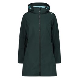 CMP Softshellmantel in Gr&uuml;n - 51% | Gr&ouml;&szlig;e 36 | Damen-outdoorjacken
