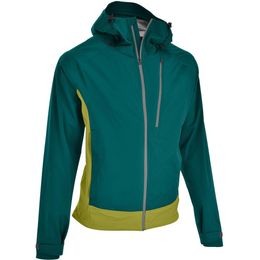 Maul Sport Funktionsjacke "Zugspitze MTX 10.0" in Petrol/ Oliv - 54% | Größe 52 | Herren-outdoorjacken