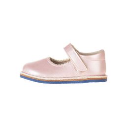lamino Leder-Barfu&szlig;-Ballerinas in Rosa - 60% | Gr&ouml;&szlig;e 23 | Baby-schnuerschuh