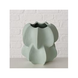 Boltze Vase "Nima" in Grün - (H)21 cm - 42% | Kerzen-vasen