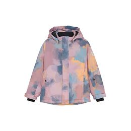 Color Kids Ski-/ Snowboardjacke in Rosa/ Blau - 41% | Gr&ouml;&szlig;e 152 | Kinder-outdoor-jacken