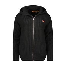 Canadian Peak Cardigan in Schwarz - 65% | Gr&ouml;&szlig;e XL | Damen-pullover-cardigans