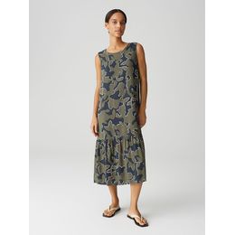 Opus Kleid in Khaki/ Dunkelblau - 58% | Gr&ouml;&szlig;e 34 | Damen-kleider