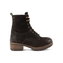 Lazamani Leder-Boots in Schwarz - 49% | Größe 40 | Damen-stiefel