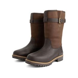 TRAVELIN' Leder-Boots "Aremark" in Braun - 53% | Gr&ouml;&szlig;e 46 | Herrenstiefel