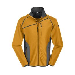Maul Sport Fleecejacke "Donnersberg II" in Ocker - 55% | Größe 50 | Herren-pullover-sport