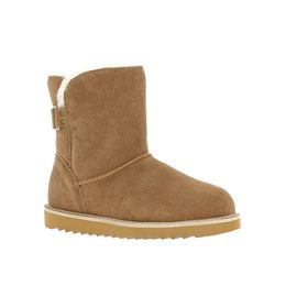 Gooce Leder-Winterboots "Colorado" in Hellbraun - 53% | Gr&ouml;&szlig;e 37 | Damen-stiefel