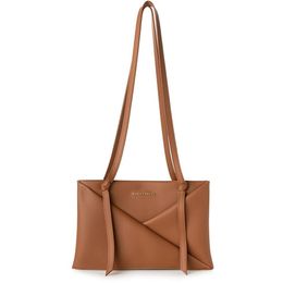Vince Camuto Schultertasche "Avellino" in Hellbraun - (B)30 x (H)20 x (T)12 cm - 84% | Damen-taschen