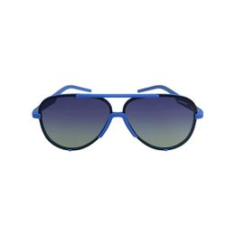 Polaroid Herren-Sonnenbrille in Blau - 73% | Größe 60 | Brillen-herren