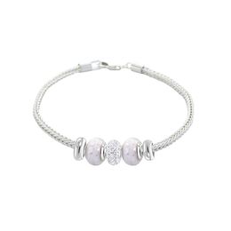 CHARM'S Silber-Armkette mit Beads - 71% | Schmuck