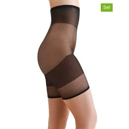 Gabriella 2er-Set: Shape-Hosen "Xenia" in Schwarz - 24% | Gr&ouml;&szlig;e XL/XXL | Damen-dessous