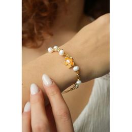 Pierres delicates Vergold. Armkette mit Edelsteinen - 66% | Schmuck