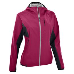 Maul Sport Softshelljacke "Wildbarren 10.0" in Fuchsia/ Schwarz - 54% | Gr&ouml;&szlig;e 42 | Damen-outdoorjacken