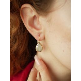 Pierres delicates Vergold. Ohrh&auml;nger mit Perlmutt - 51% | Schmuck