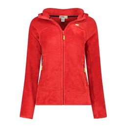Canadian Peak Fleecejacke "Upaloodeak" in Rot - 65% | Gr&ouml;&szlig;e M | Damenjacken