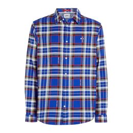 Tommy Jeans Button Up Shirt male Blue size S