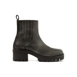 Lazamani Leder-Chelsea-Boots in Anthrazit - 50% | Gr&ouml;&szlig;e 38 | Stiefeletten