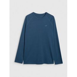 4F Trainingsshirt in Blau - 33% | Gr&ouml;&szlig;e L | Herren-sportshirts