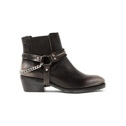 Lazamani Leder-Chelsea-Boots in Anthrazit - 51% | Gr&ouml;&szlig;e 37 | Stiefeletten