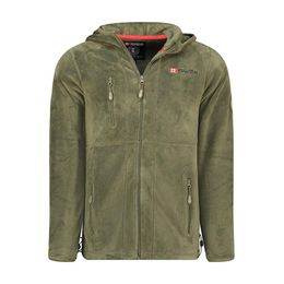 Canadian Peak Fleecejacke "Uploadeak" in Olivgr&uuml;n - 68% | Gr&ouml;&szlig;e M | Herren-pullover-sport