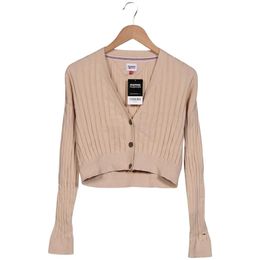 Tommy Jeans Strickjacke Damen Gr&ouml;&szlig;e XS Second Hand beige