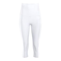 Leggings WINSHAPE "3/4 Functional Comfort HWL212C", Damen, Gr. L, Normalgrößen, weiß, 85% Polyester, 15% Elasthan, Hosen Leggings, High Waist