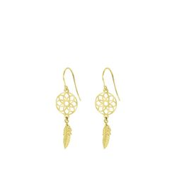Lucardi Earrings 'Klassisch' female Gold size Onesize