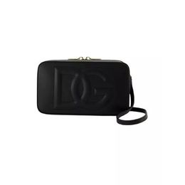 Dolce & Gabbana Dolce&Gabbana Hobo Bags - Dg Logo Camera Crossbody - Black - Leather - Gr. unisize - in Schwarz - f&uuml;r Damen
