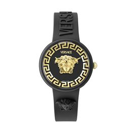 Versace Uhren - Quarzuhr Mit 2 Zeigern Iconic.medusa Pop (Wc-8J) - Gr. unisize - in Schwarz - f&uuml;r Damen