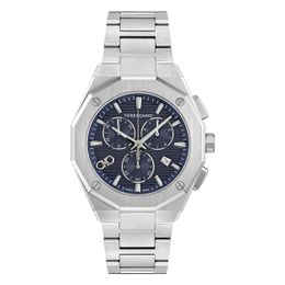Salvatore Ferragamo Uhren - Quarz-Chronographenuhr Versilia Chrono - Gr. unisize - in Silber - f&uuml;r Damen