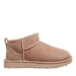 UGG Australia UGG Low-Top Sneaker - Boots Classic Ultra Mini - Gr. 6 - in Beige - f&uuml;r Damen