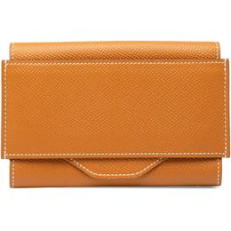 Herm&egrave;s Herm&egrave;s Portemonnaie - Epsom Passant Long Wallet - Gr. unisize - in Braun - f&uuml;r Damen