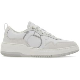 Salvatore Ferragamo Low-Top Sneaker - 'Dania' Sneakers - Gr. US_9 - in Wei&szlig; - f&uuml;r Damen