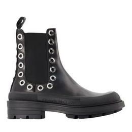 Alexander McQueen Stiefel - Boots Black - Gr. 41 (EU) - in Schwarz - f&uuml;r Damen