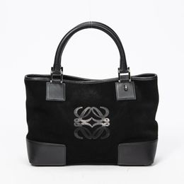Loewe Crossbody Bags - Anagram Open Tote - Gr. unisize - in Schwarz - f&uuml;r Damen
