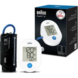 Braun Oberarm-Blutdruckmessger&auml;t &raquo;ExactFit 1E BUA4000EU&laquo; Einfache Bedienung, leicht ablesebares Display, Universalmanschette wei&szlig; F&Uuml;R FAST JEDEN...